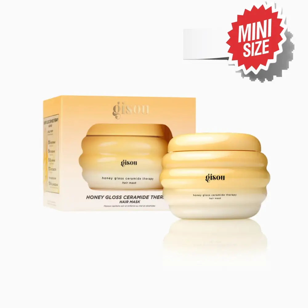 GISOU - MINI Honey Gloss Ceramide Therapy Hair Mask - 75ml – Zwine Store